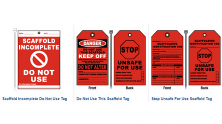 Scaffolding Safety & Scaffold Tagging - Demo Main