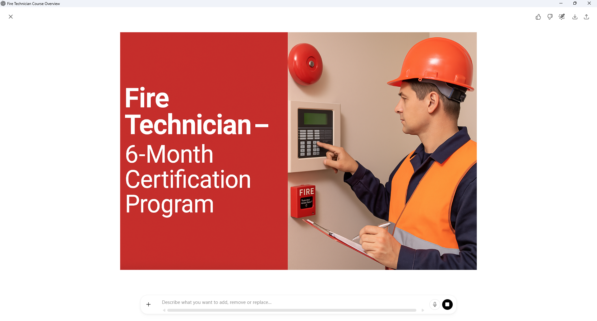 Fire Technician - NISHE – Best Safety Institute